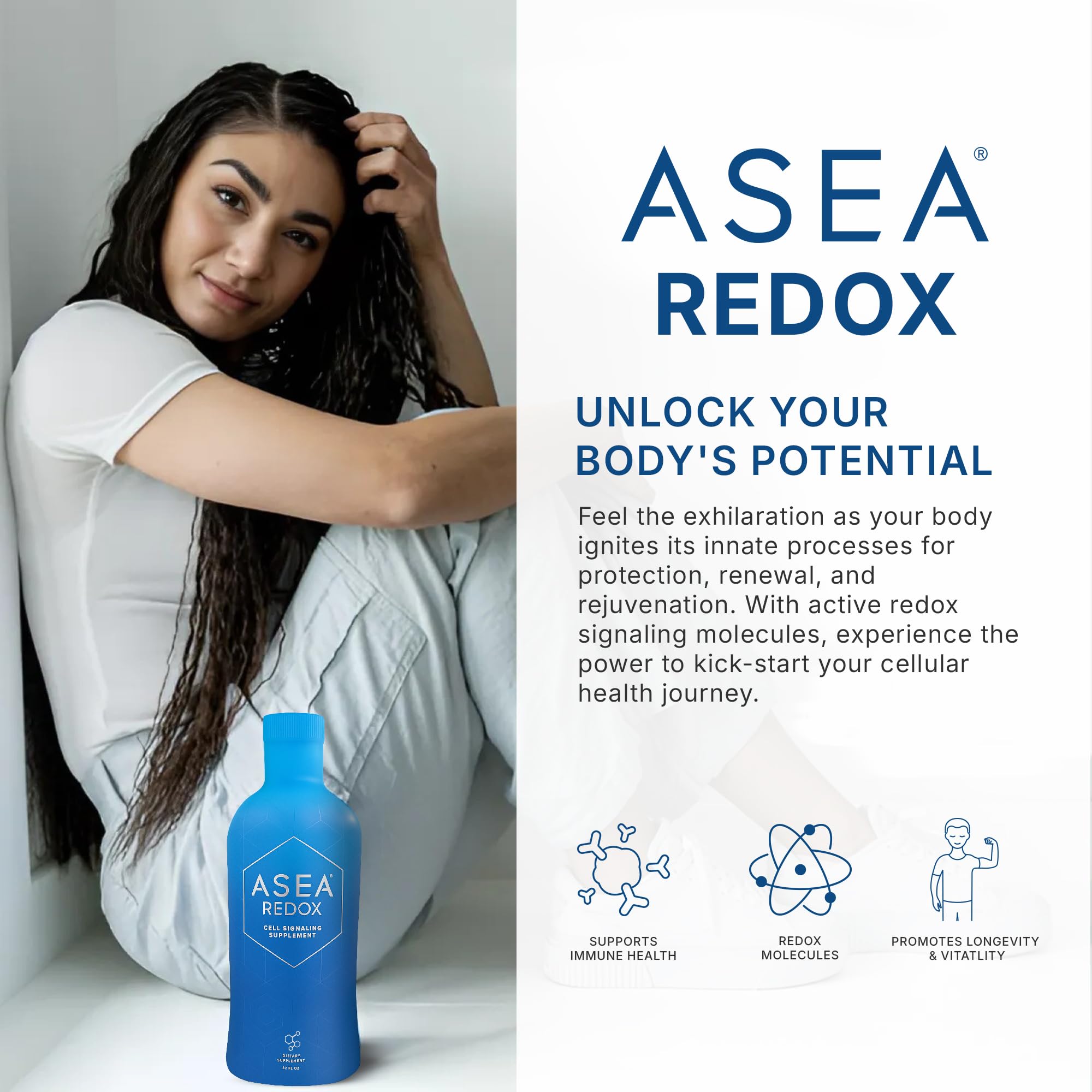 ASEA blended vitamins for energy boost