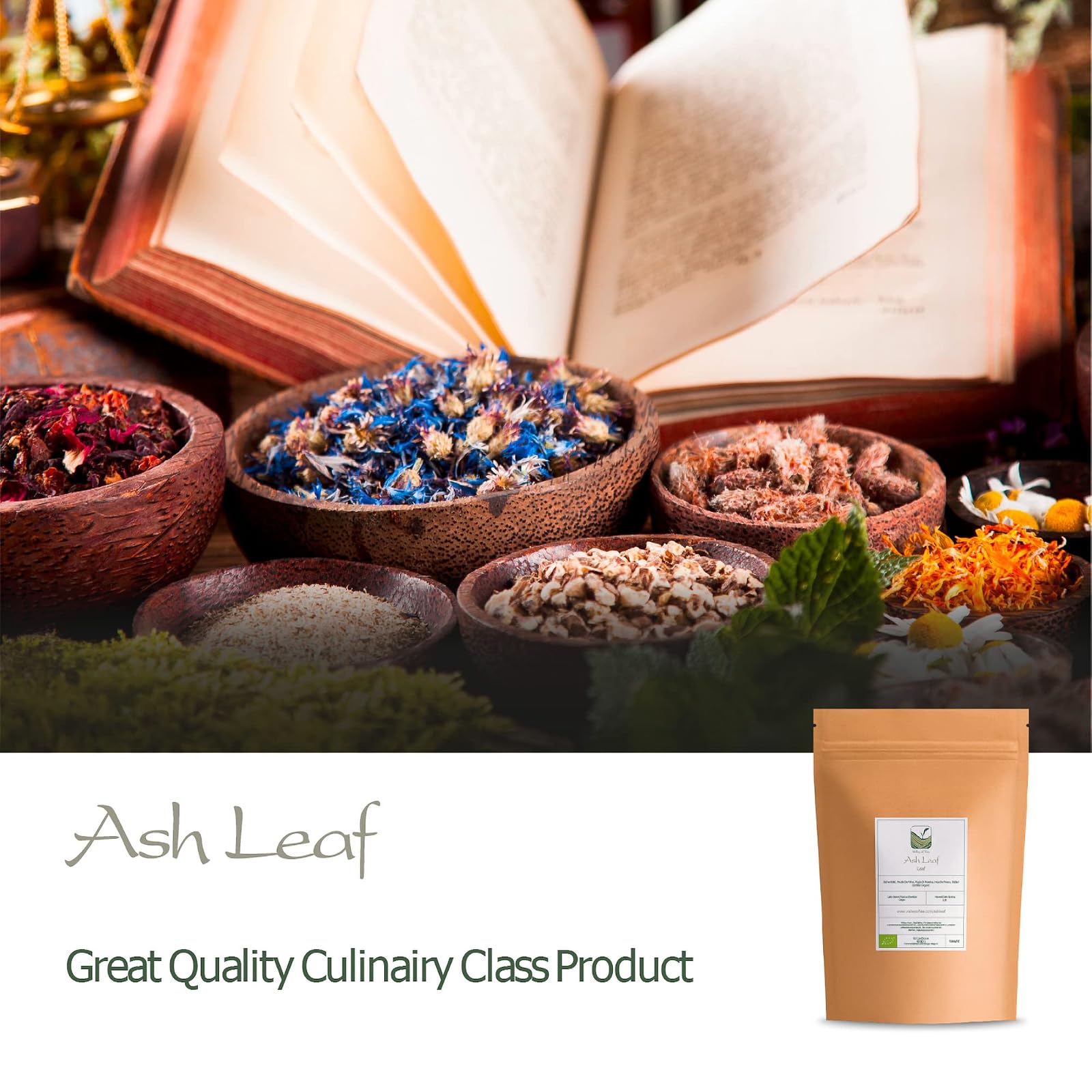 Ash Leaf herbal tea for wellness