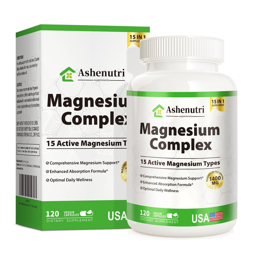 Ashenutri magnesium complex capsules