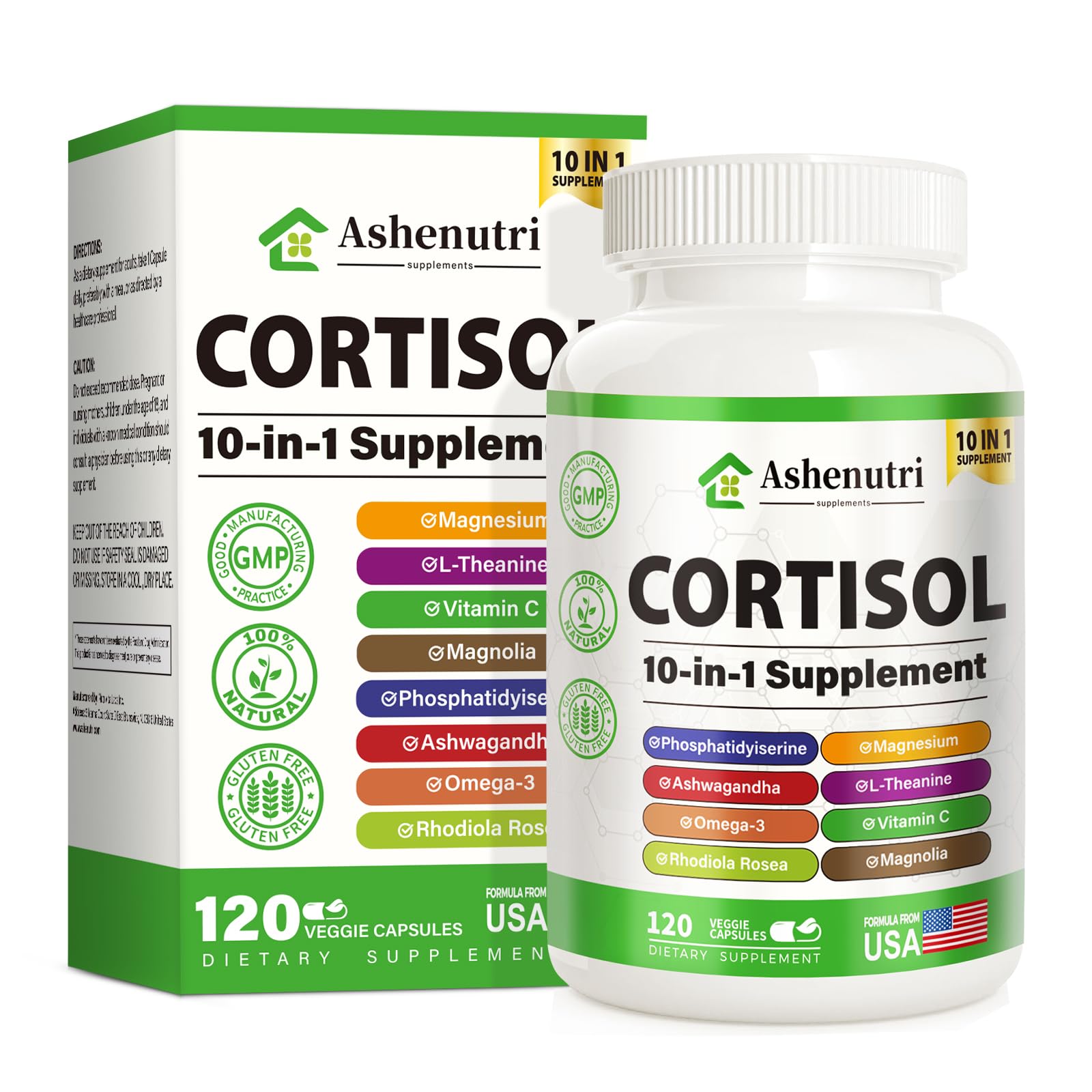 Ashenutri multivitamins for stress relief