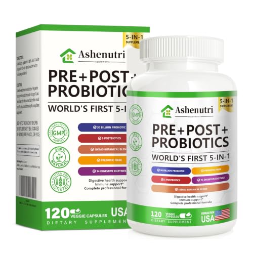 Ashenutri probiotic capsules for digestion