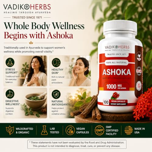 Ashoka bark for improved emotional balance