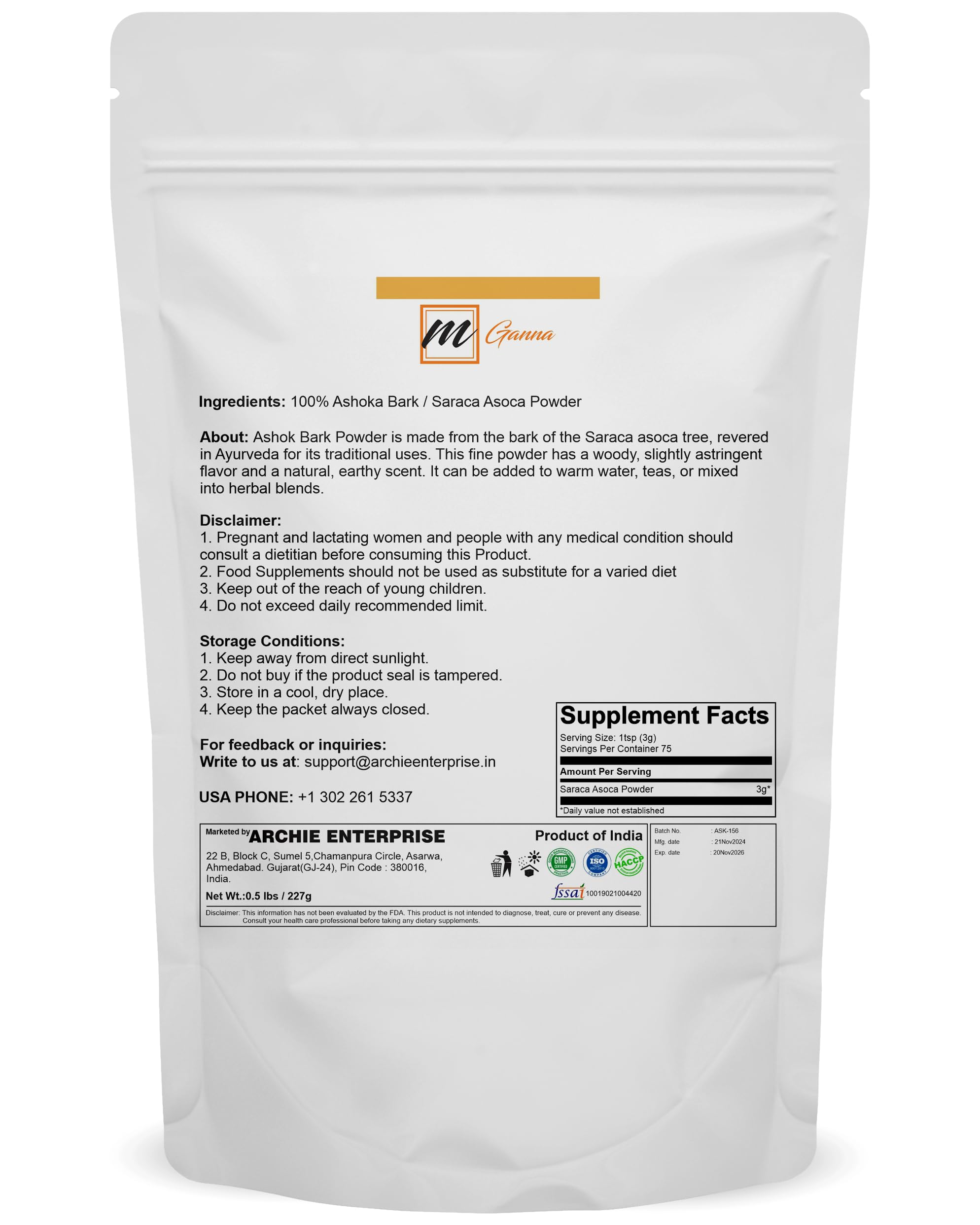 ashoka bark for improved wellness