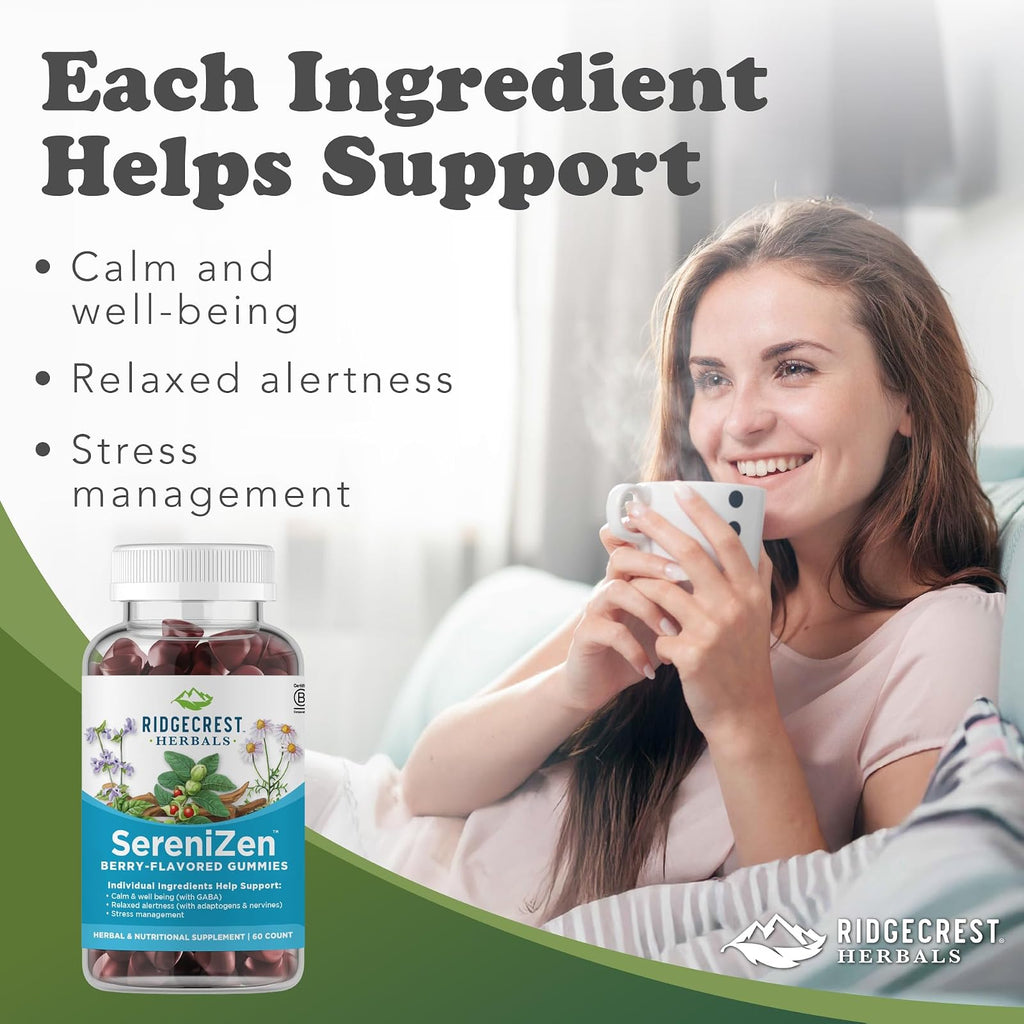 Ashwagandha and GABA multivitamins for relaxation