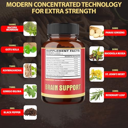ashwagandha and ginkgo biloba blend