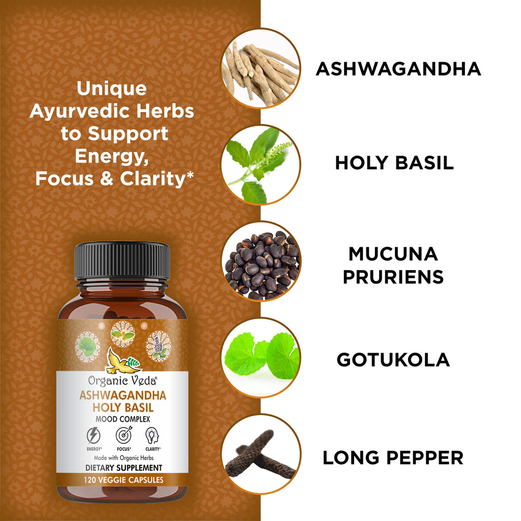 Ashwagandha and Holy Basil blend benefits