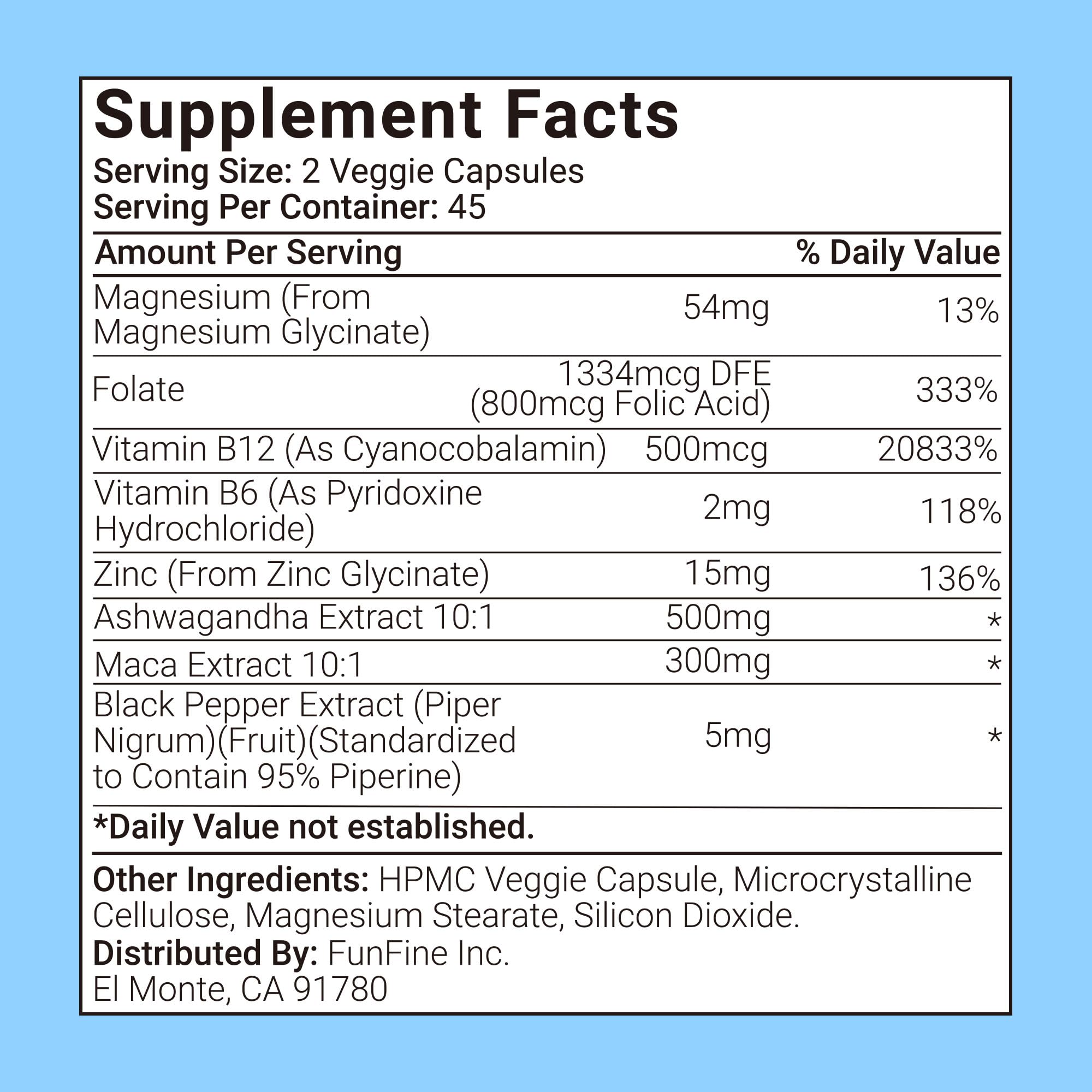 ashwagandha and maca for vitality