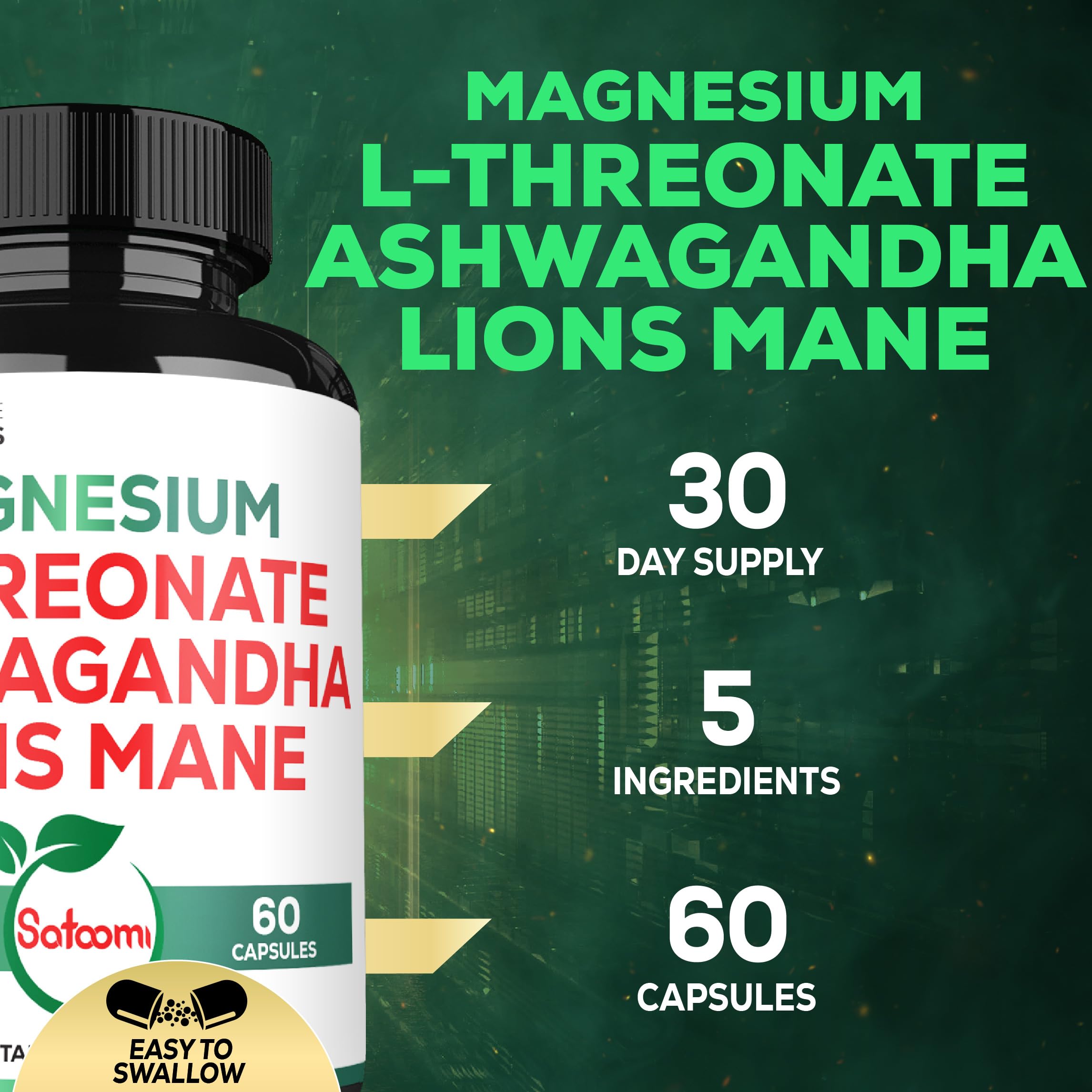 Ashwagandha and magnesium for calmness