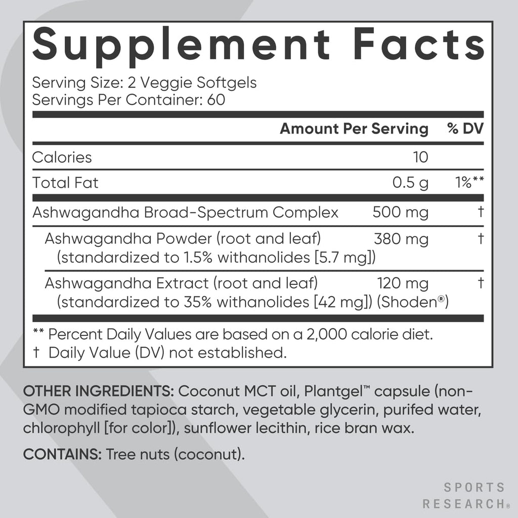 Ashwagandha and magnesium for relaxation
