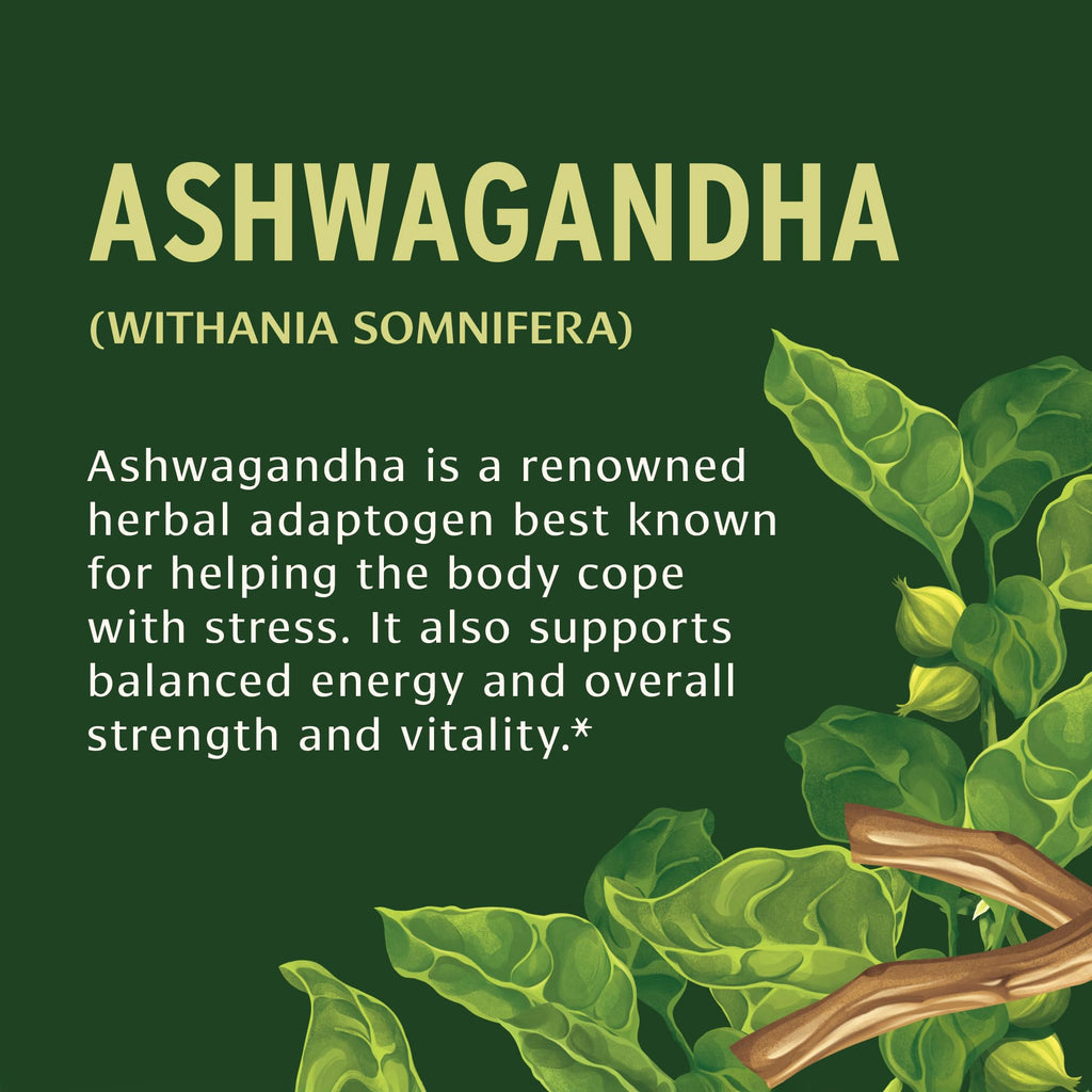 Ashwagandha and magnesium for stress relief