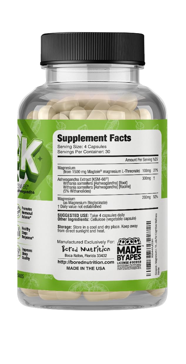 Ashwagandha and magnesium for stress support