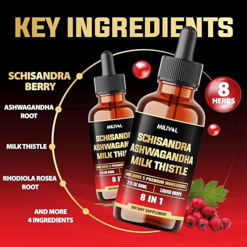 Ashwagandha and milk thistle blend