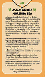 Ashwagandha and Moringa herbal infusion