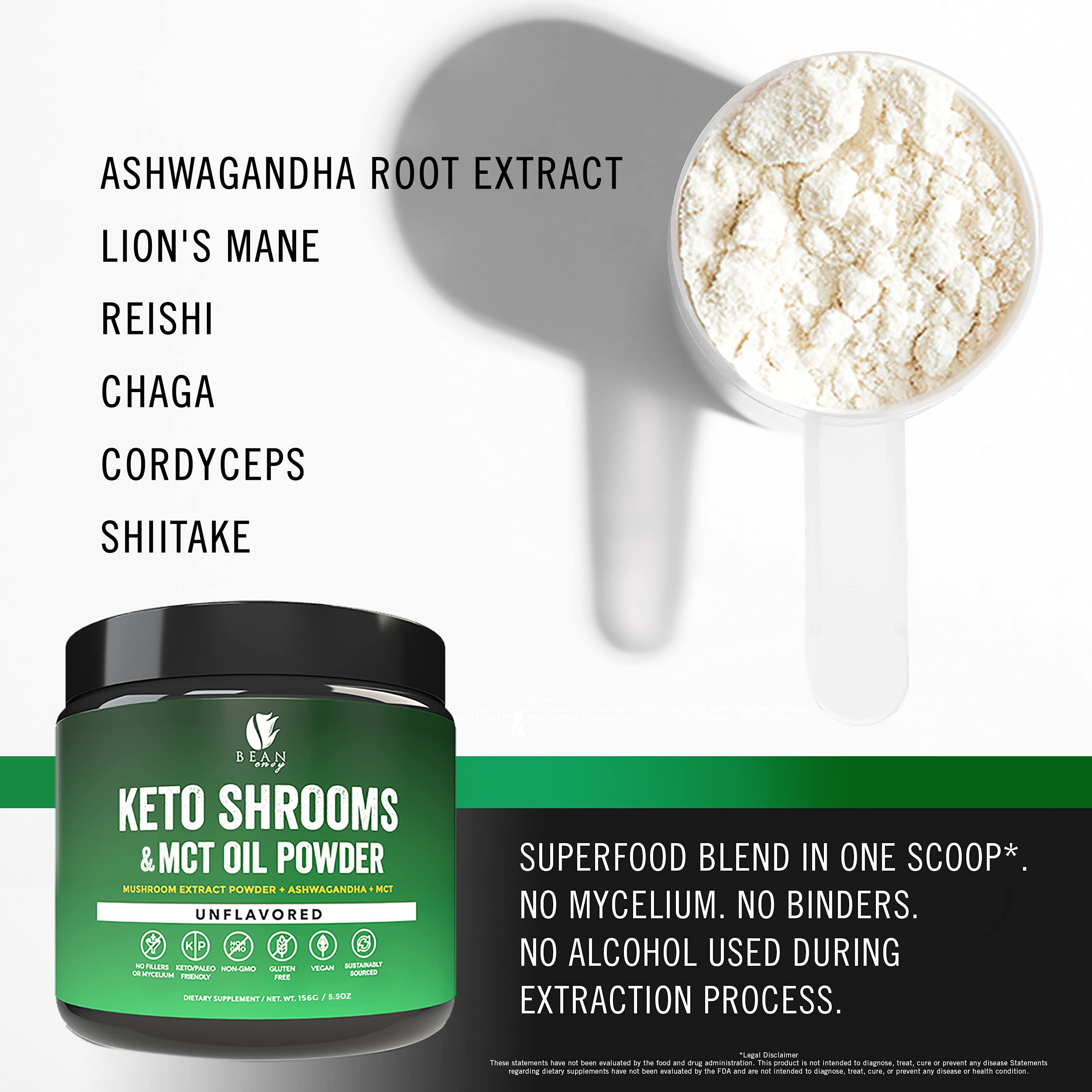 Ashwagandha and mushrooms for stress relief
