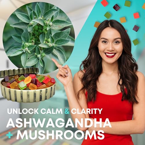 ashwagandha and mushrooms for stress relief