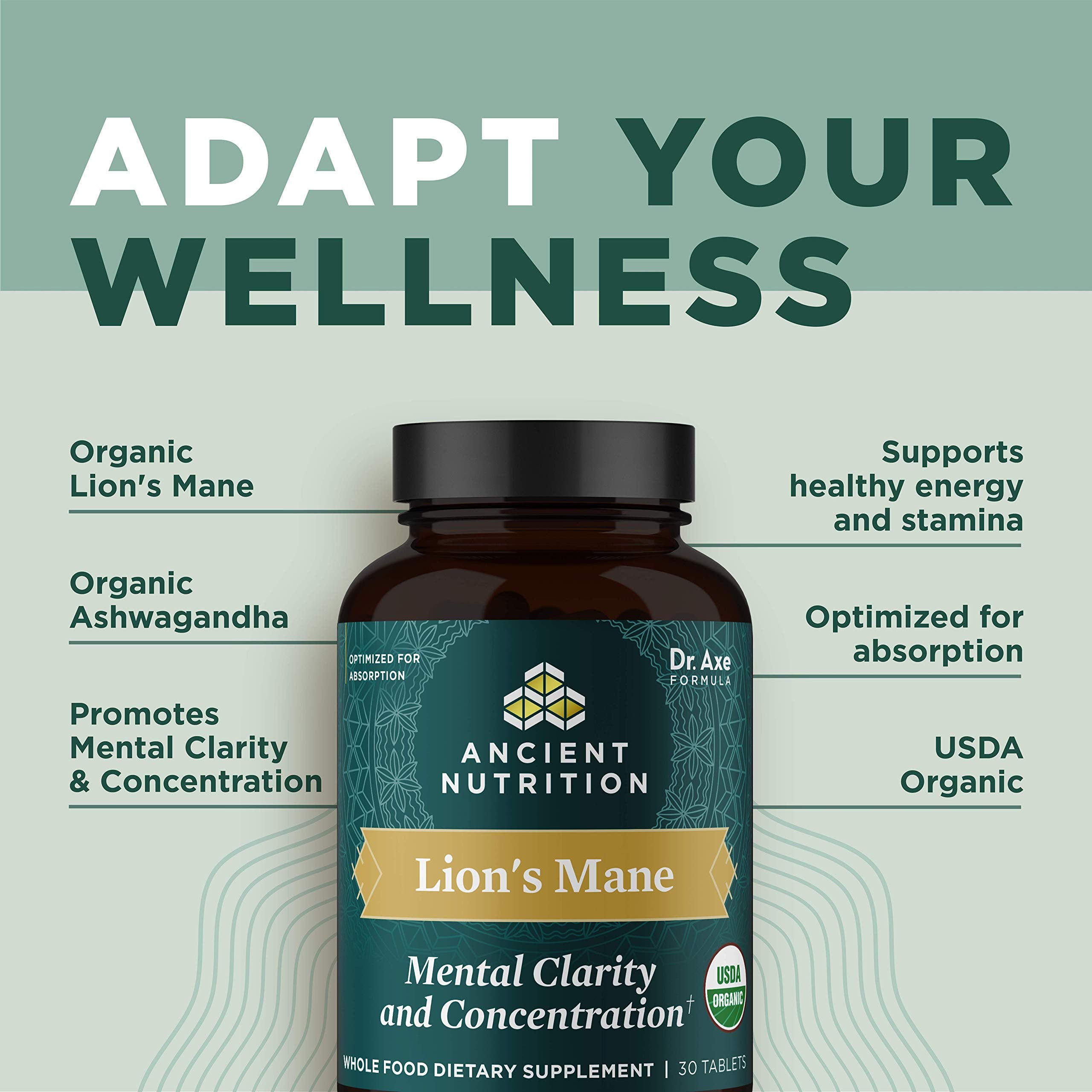 Ashwagandha and mushrooms for wellness