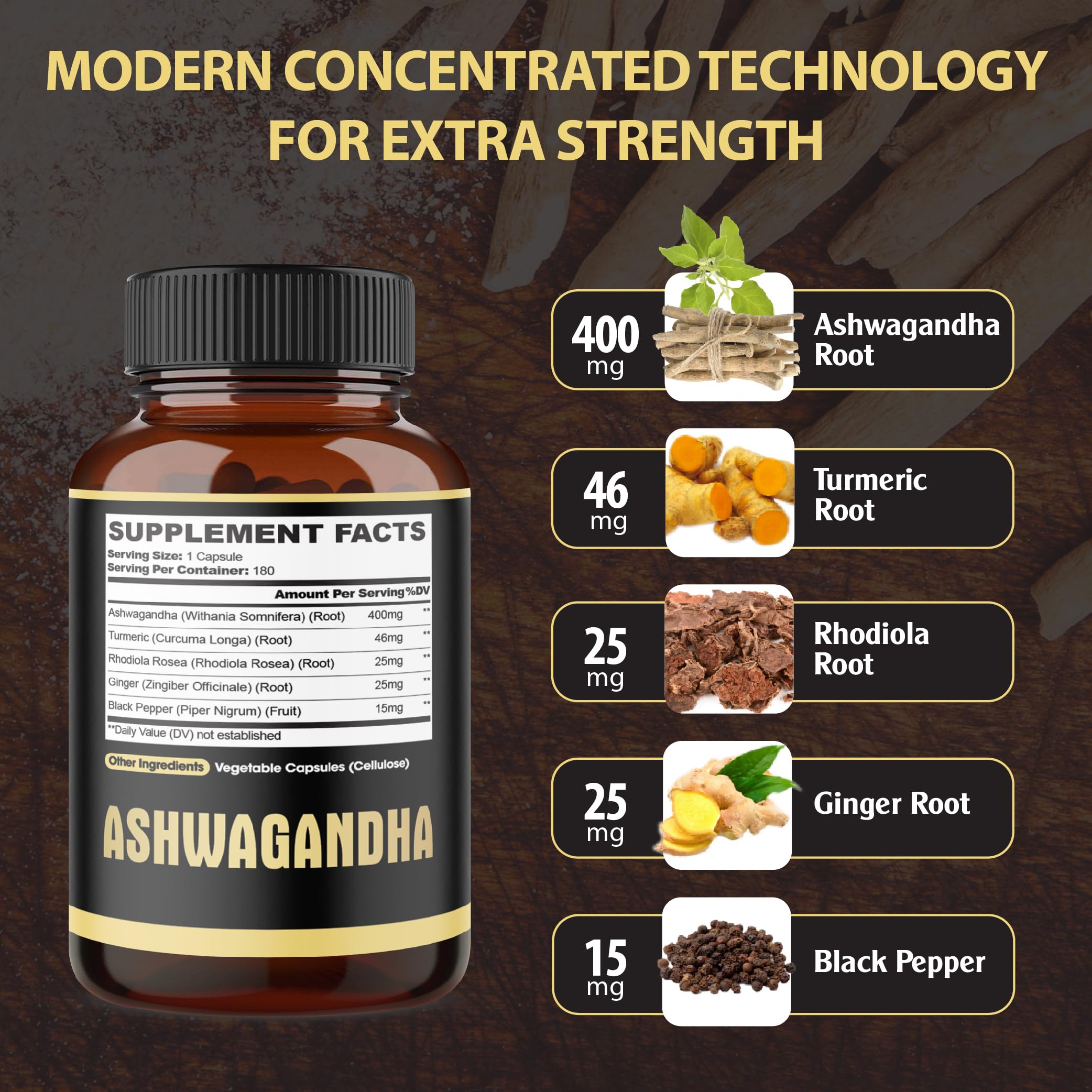 ashwagandha and rhodiola for vitality