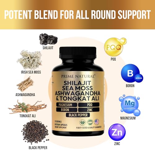 ashwagandha and shilajit blend