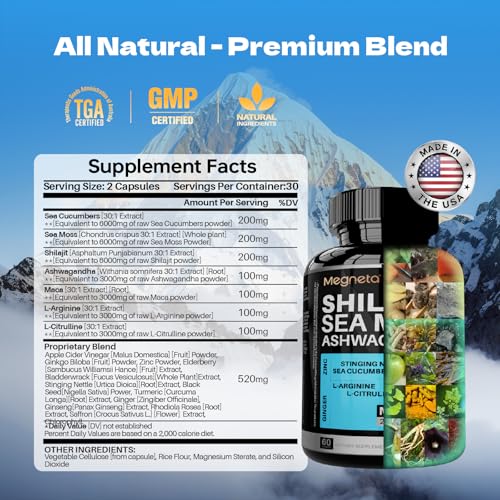 ashwagandha and shilajit blend
