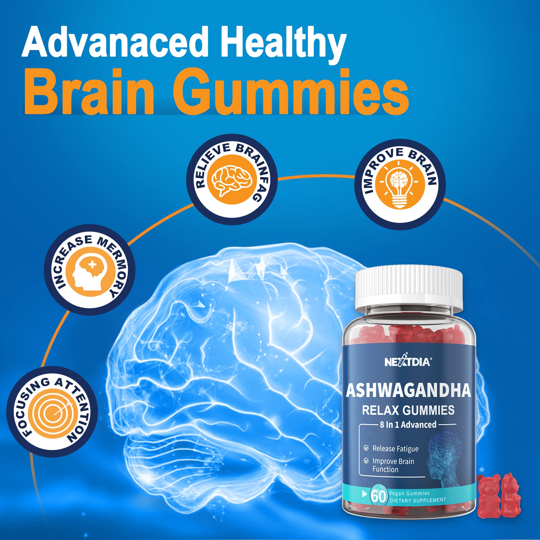 ashwagandha and vitamin B complex gummies