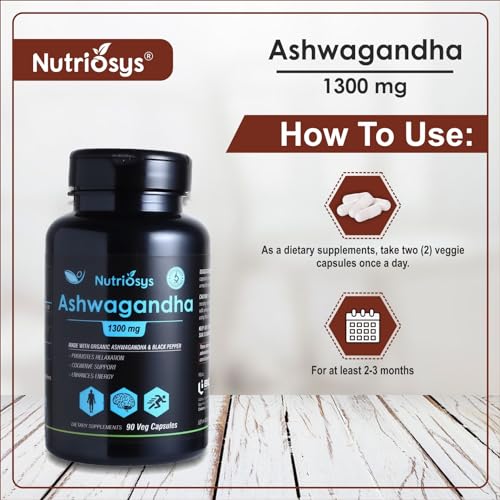 Ashwagandha capsules for better sleep quality