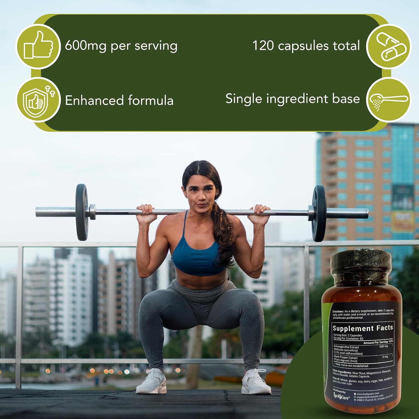 Ashwagandha capsules for better sleep