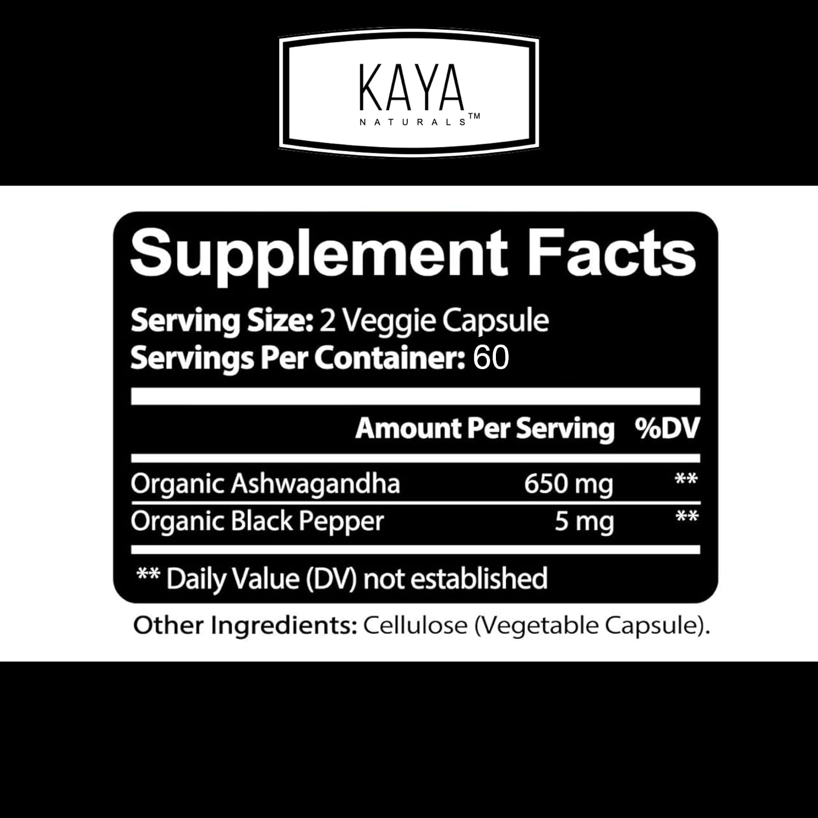 Ashwagandha capsules for better sleep