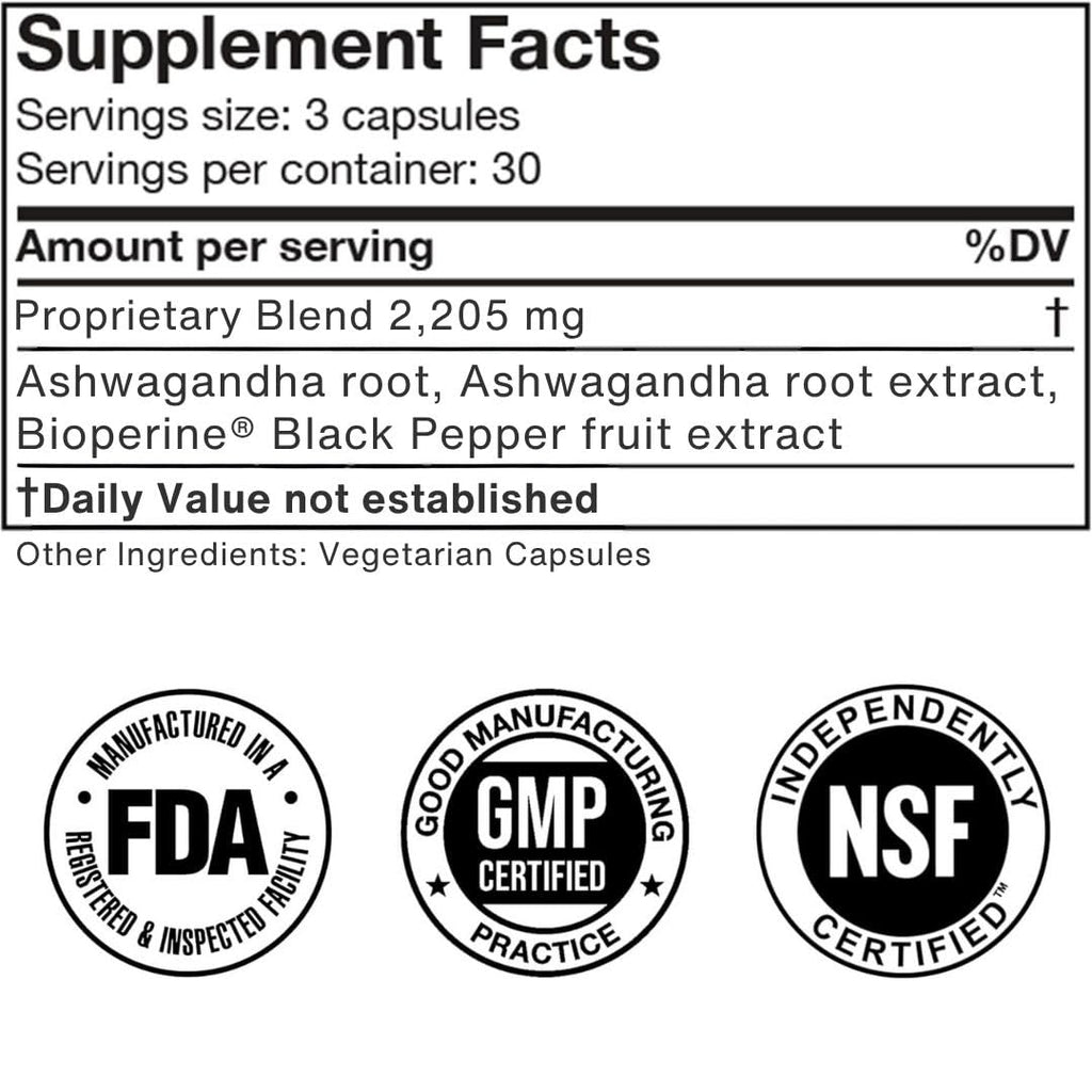 ashwagandha capsules for daily energy