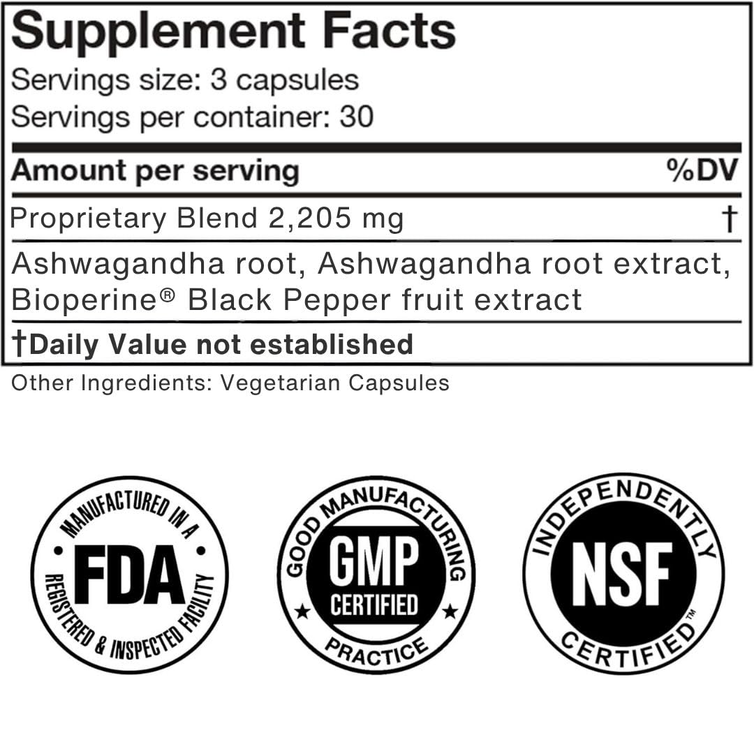 ashwagandha capsules for daily energy