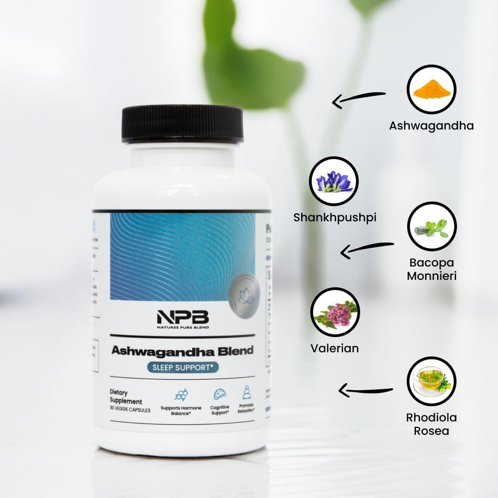 Ashwagandha capsules for daily energy