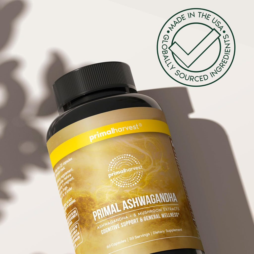 Ashwagandha capsules for daily vitality