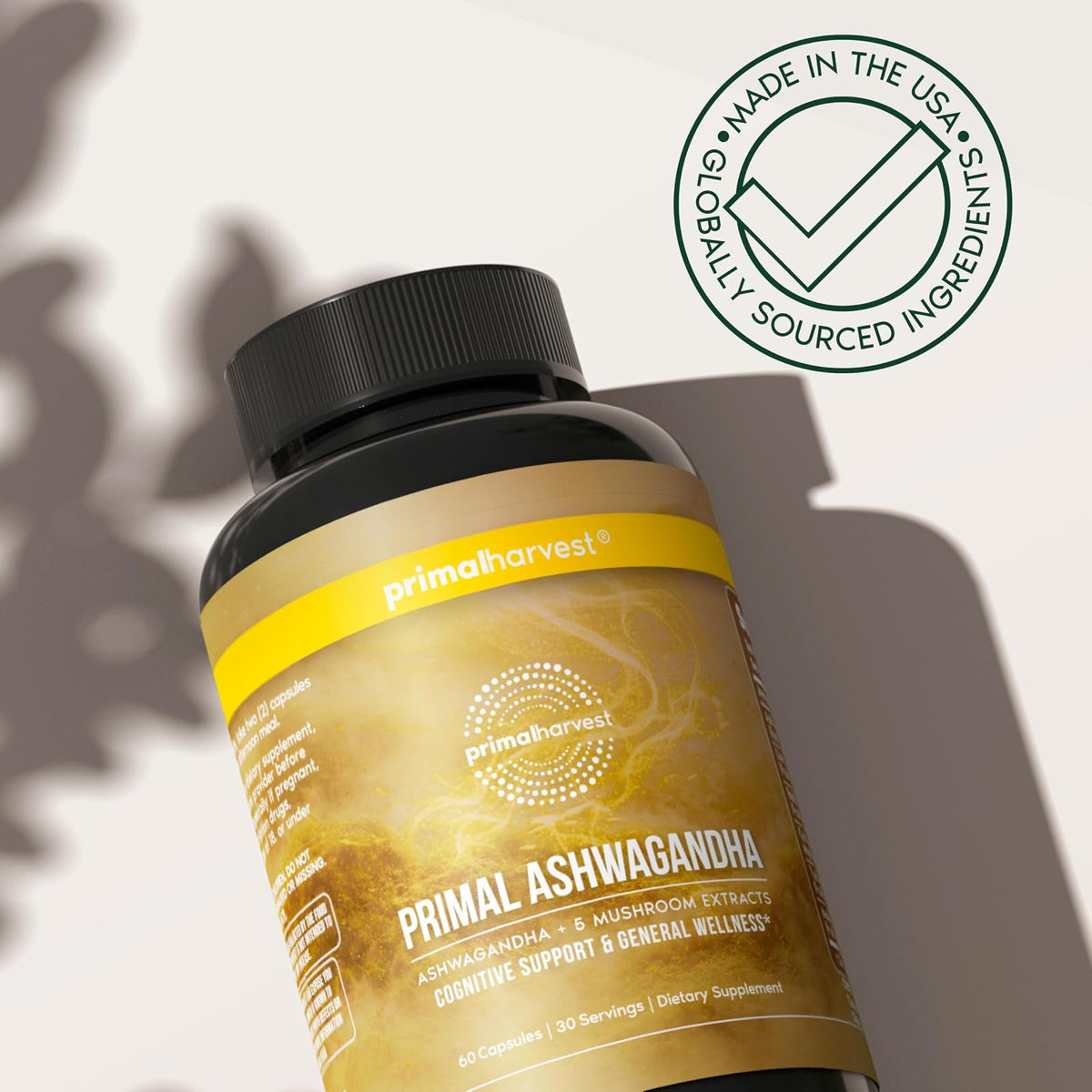 Ashwagandha capsules for daily vitality