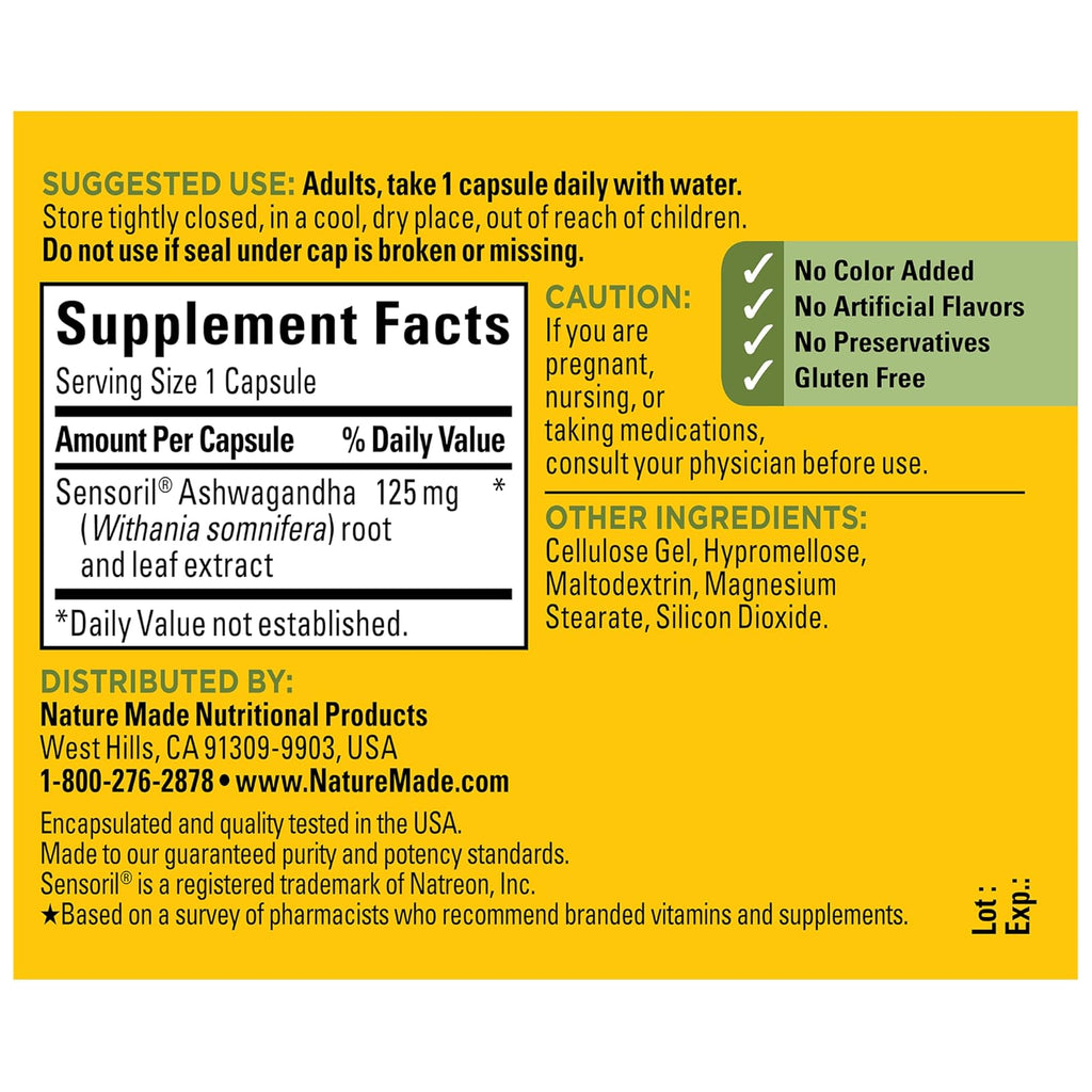 ashwagandha capsules for daily vitality