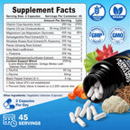 Ashwagandha capsules for daily vitality