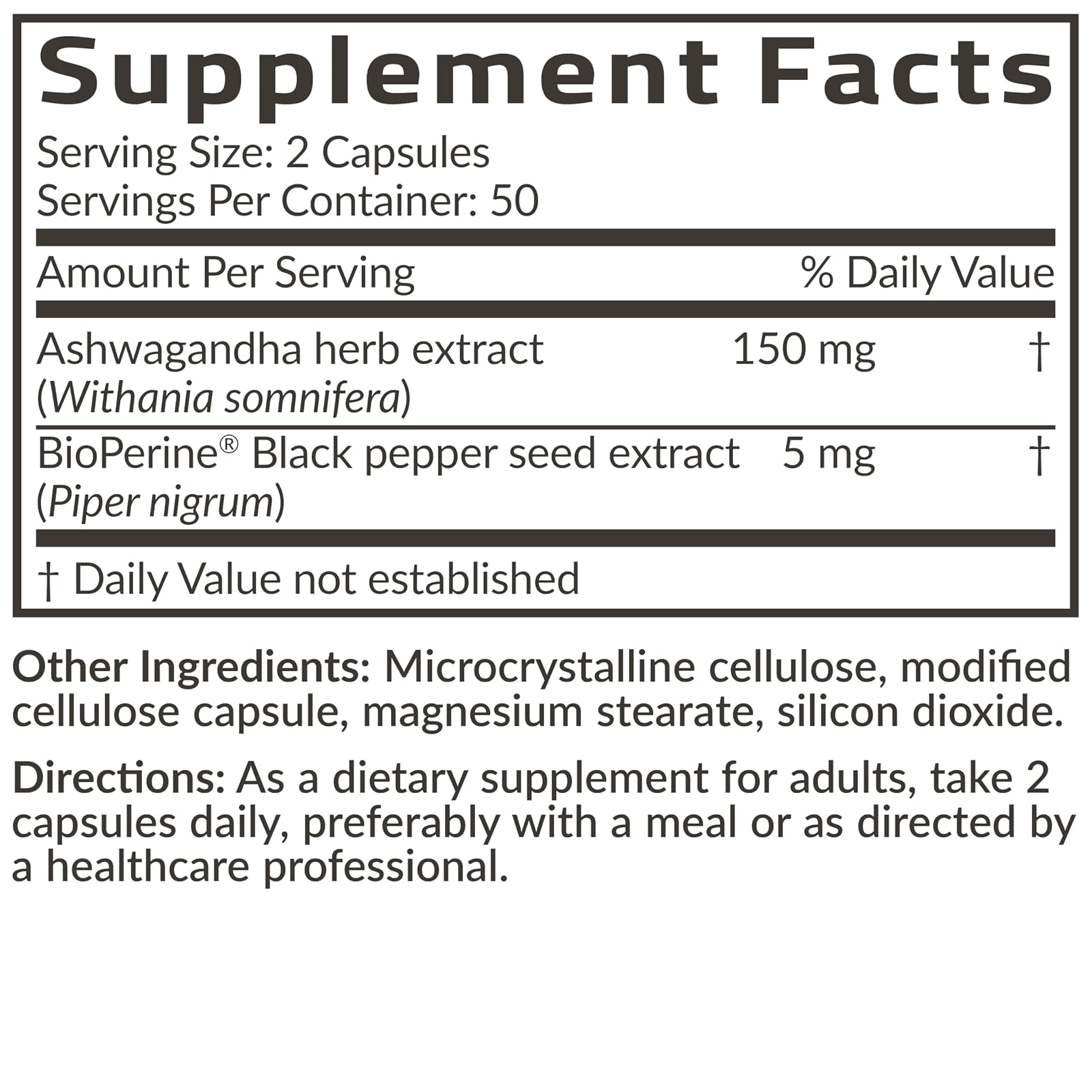 ashwagandha capsules for daily vitality