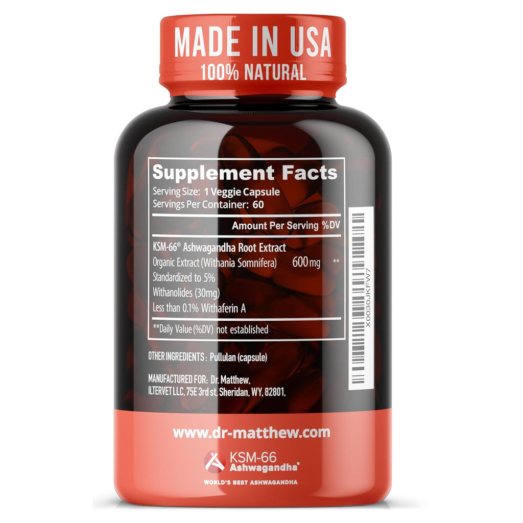 ashwagandha capsules for daily vitality