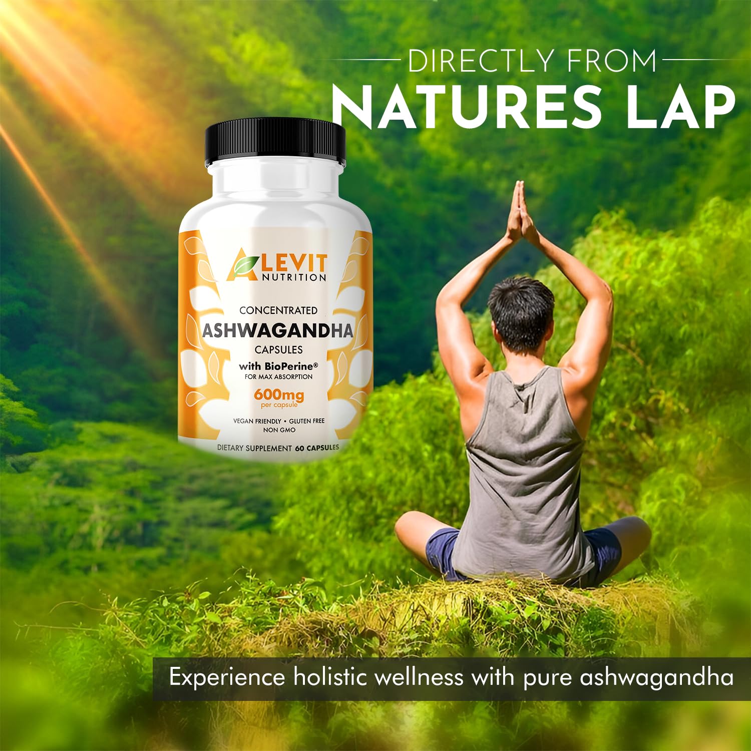 Ashwagandha capsules for daily wellness routine