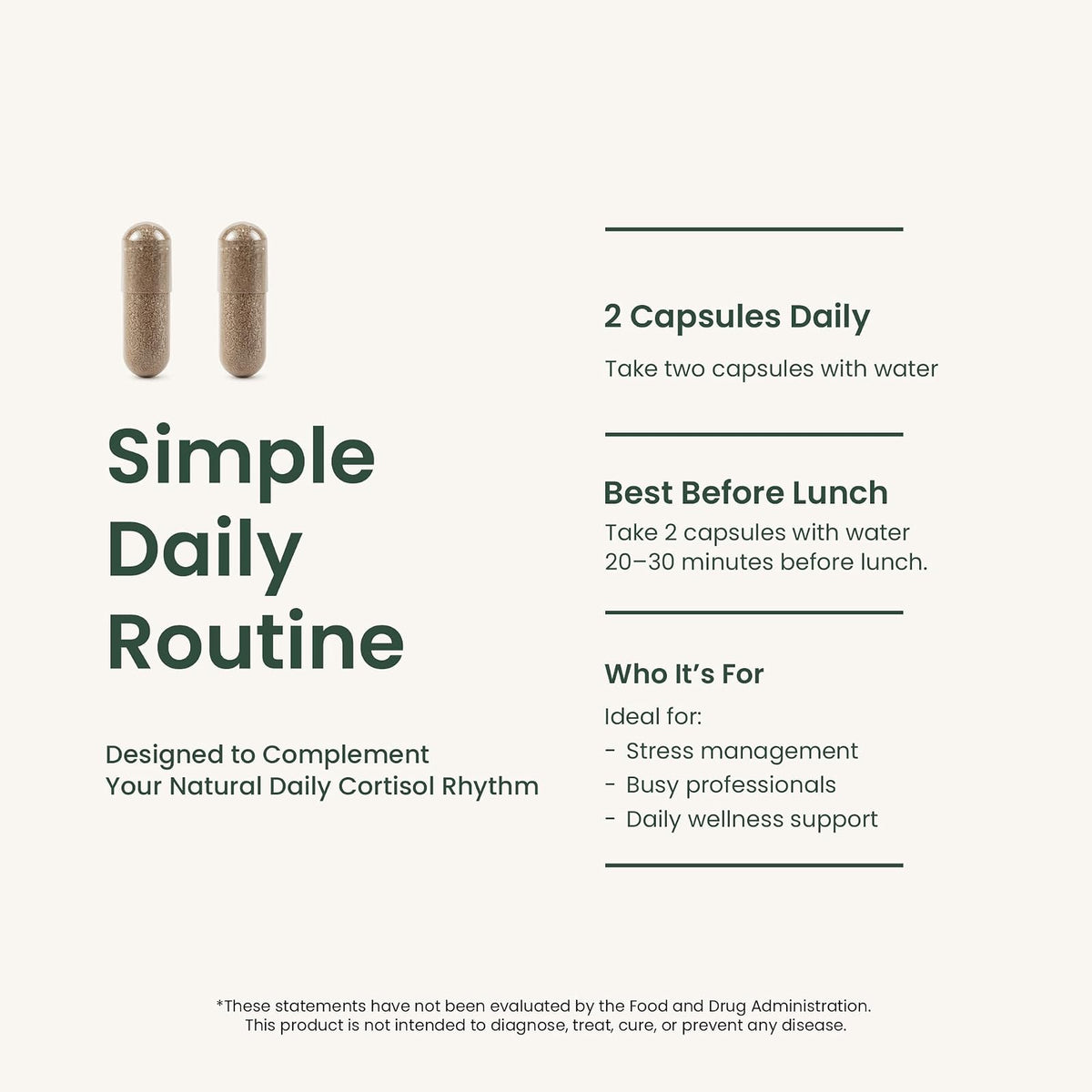 Ashwagandha capsules for daily wellness