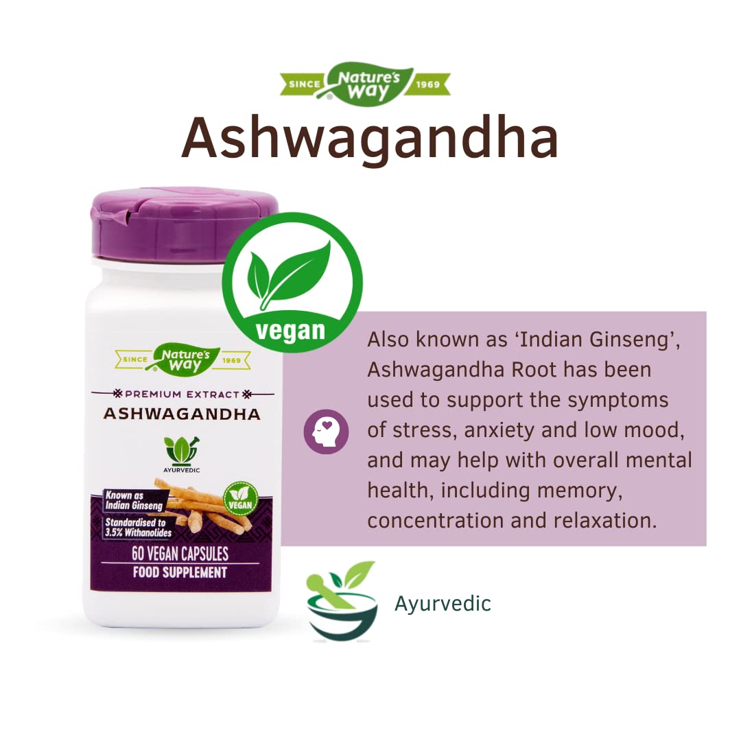 Ashwagandha capsules for daily wellness