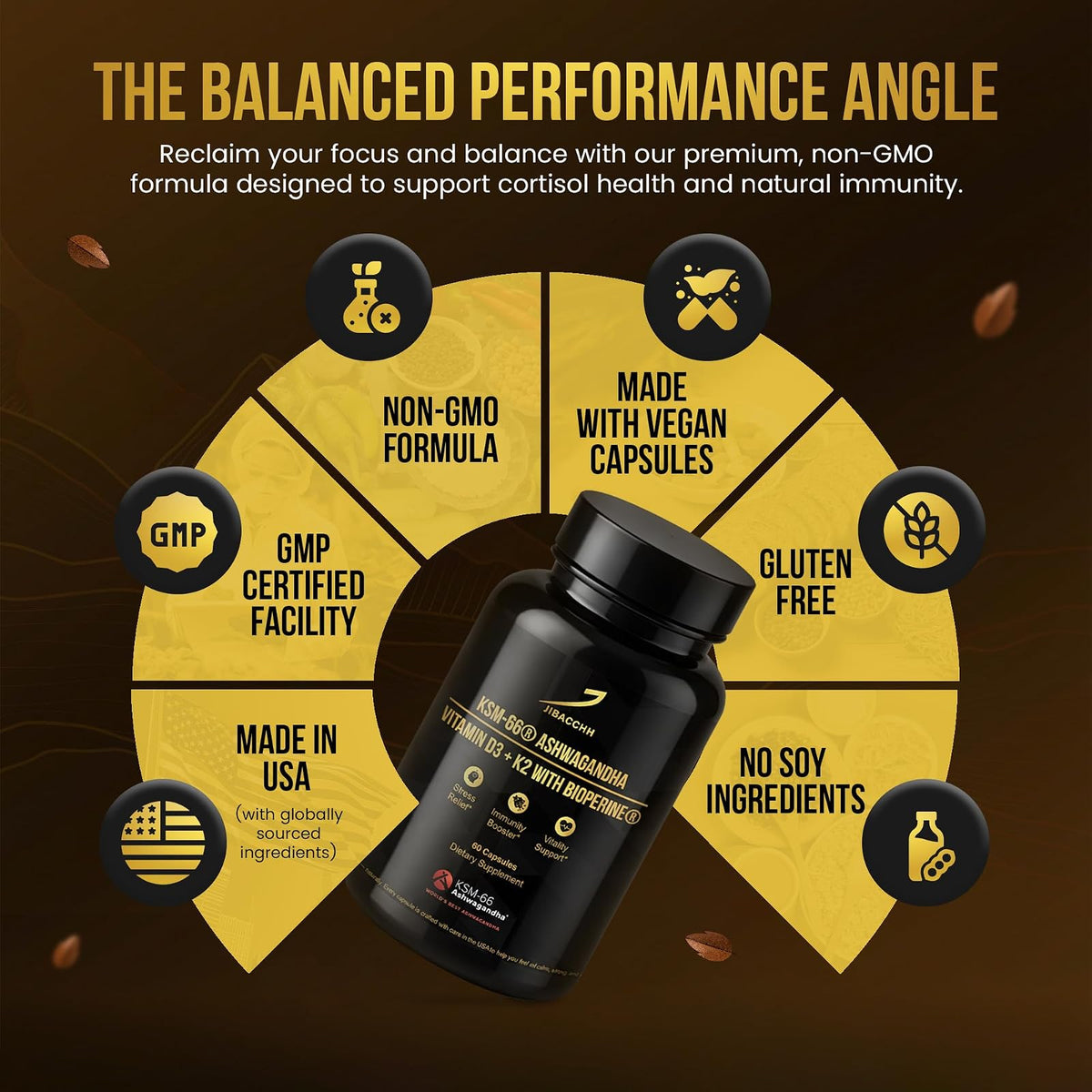 Ashwagandha capsules for energy boost