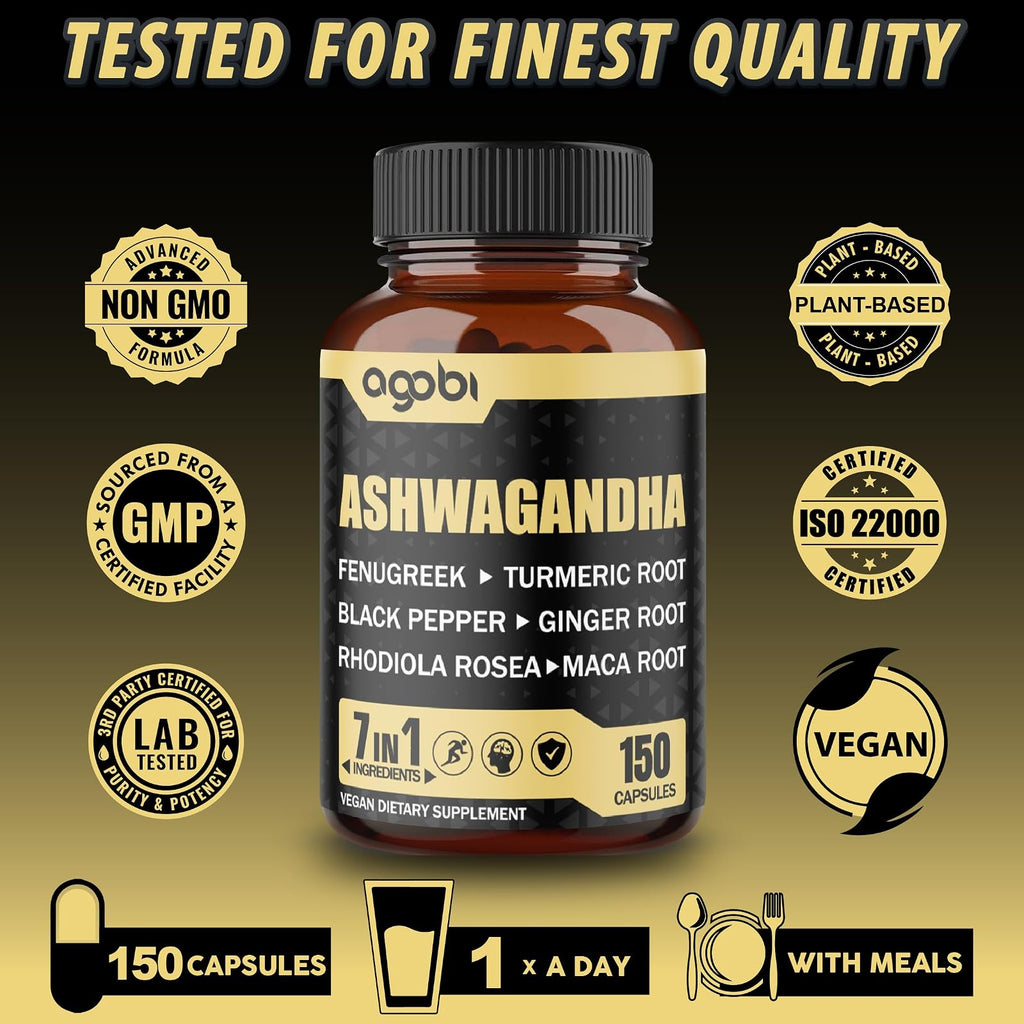ashwagandha capsules for energy boost