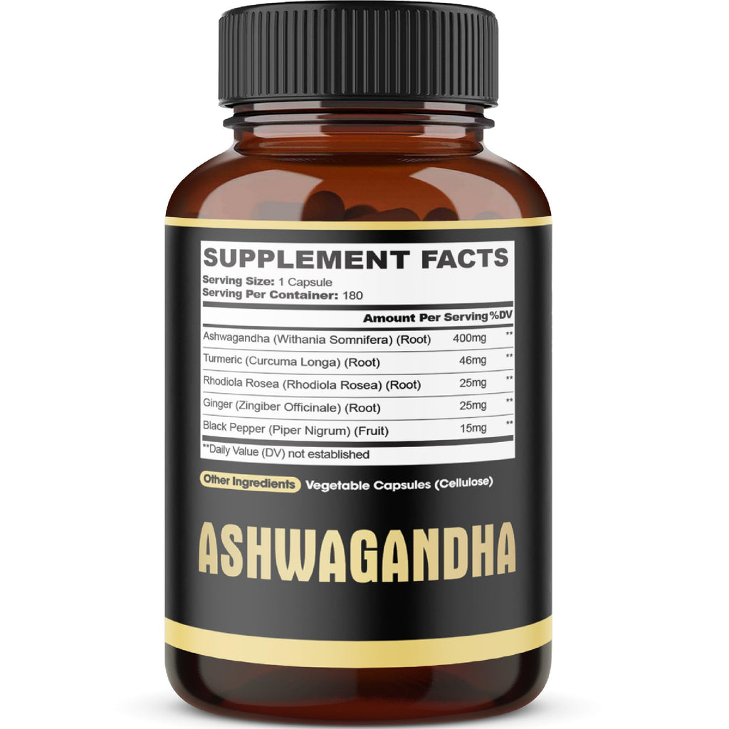 ashwagandha capsules for enhanced focus