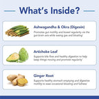 Ashwagandha capsules for gut wellness