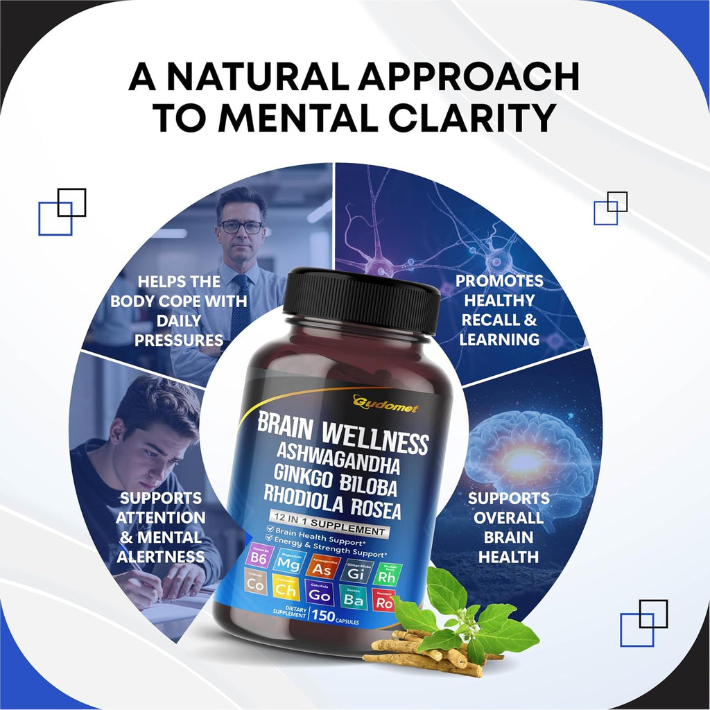 Ashwagandha capsules for improved mood support