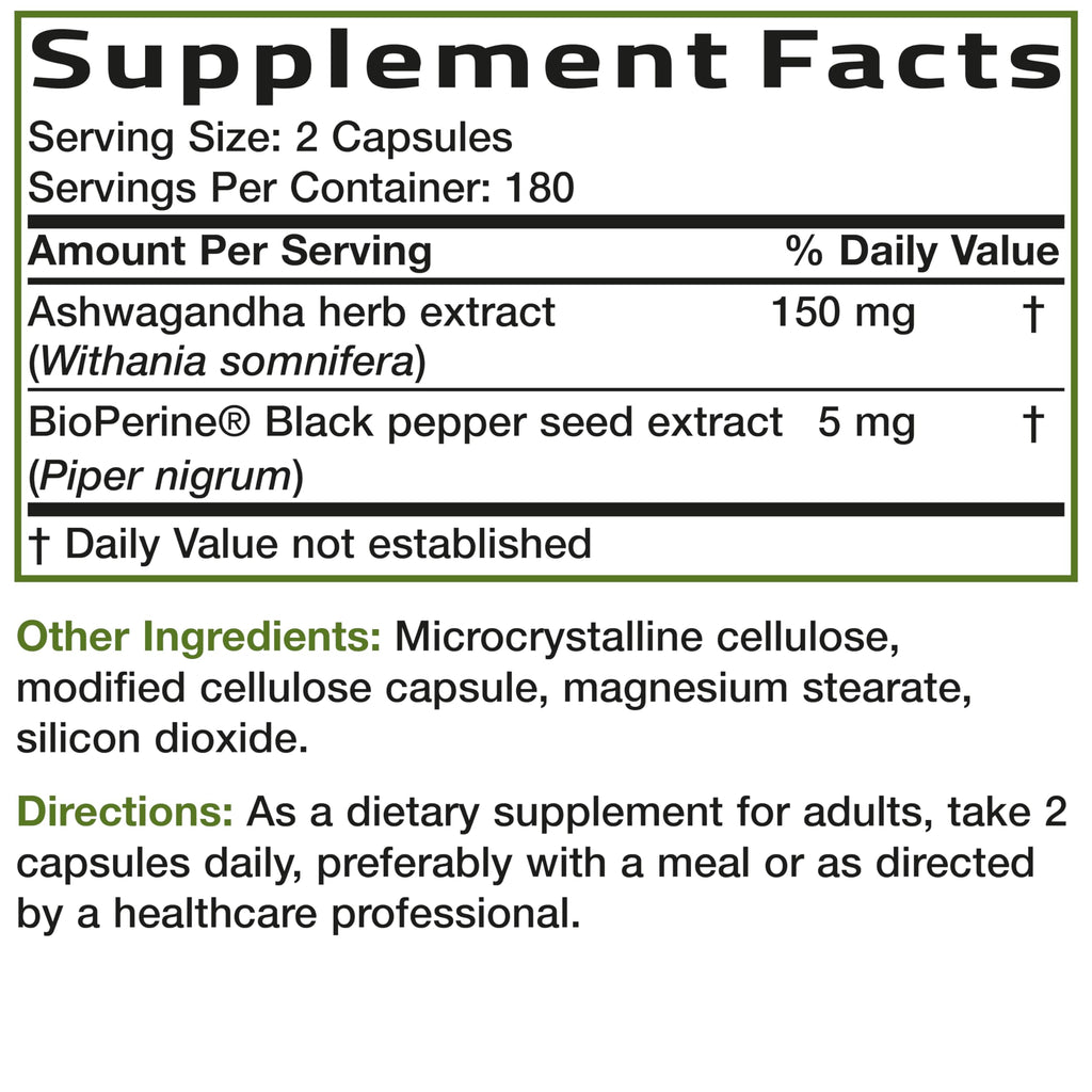 ashwagandha capsules for improved mood