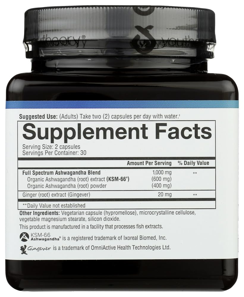 Ashwagandha capsules for male vitality