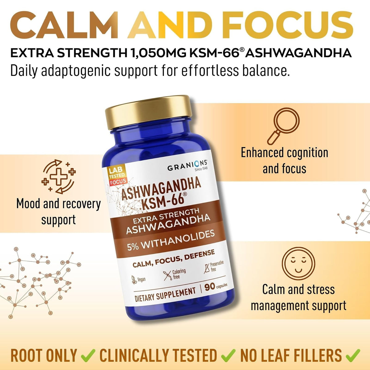 ashwagandha capsules for mental clarity