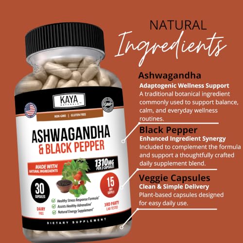 ashwagandha capsules for overall health