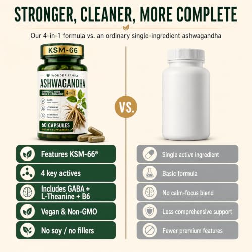 ashwagandha capsules for overall health