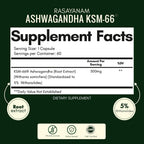 Ashwagandha capsules for overall wellness